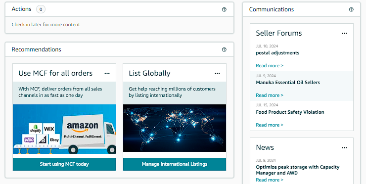 Amazon Dashboard Guide for New Amazon Sellers in 2024 - Seller Snap